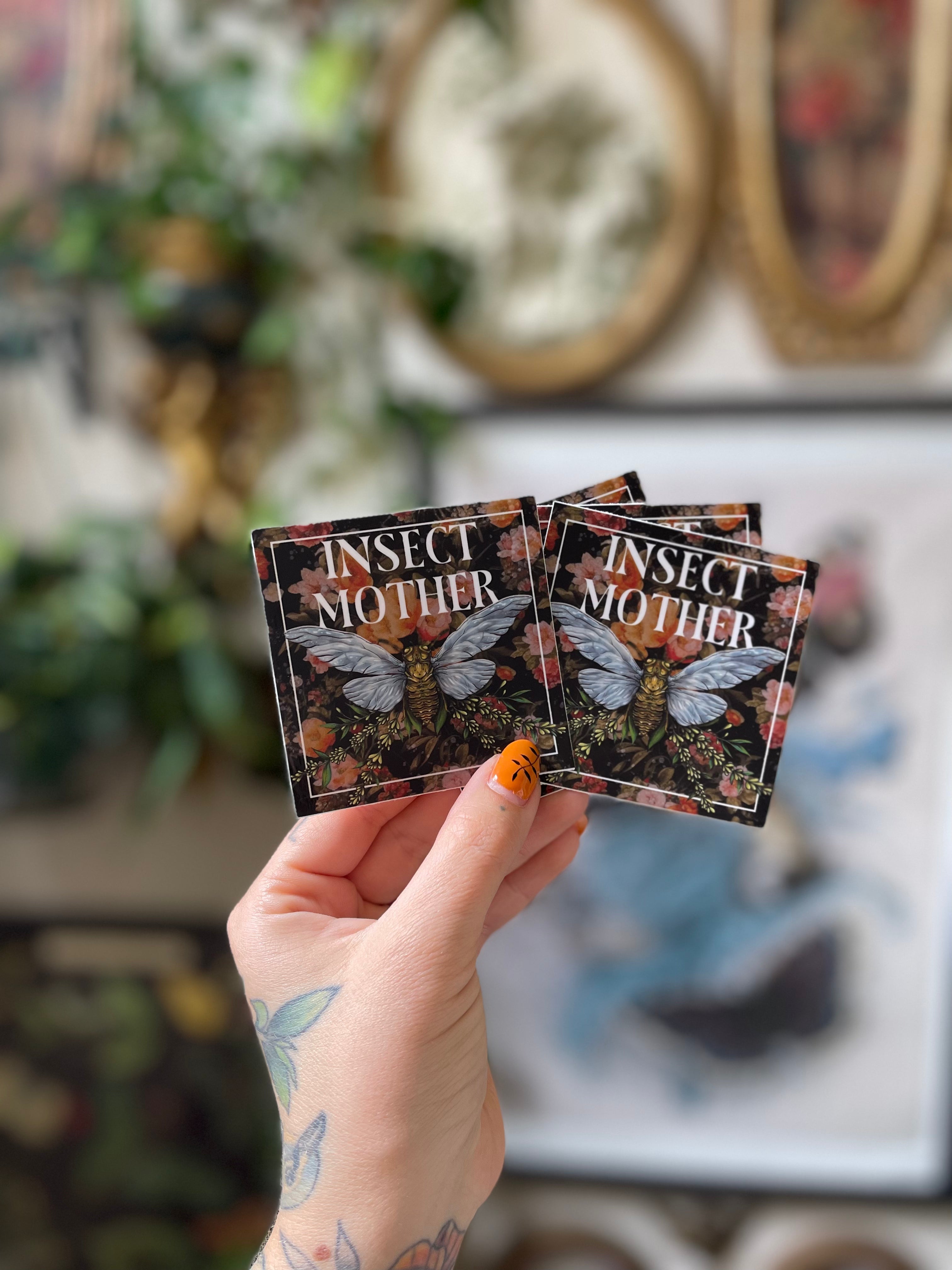 Insect Mother Jewel Toned Sticker
